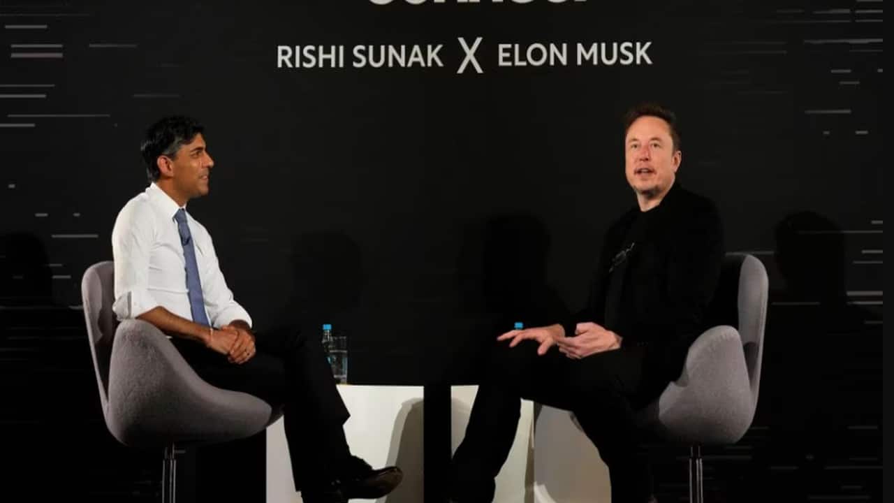 Elon Musk tells Rishi Sunak: 'AI friend would actually be great for' my son with a learning ...