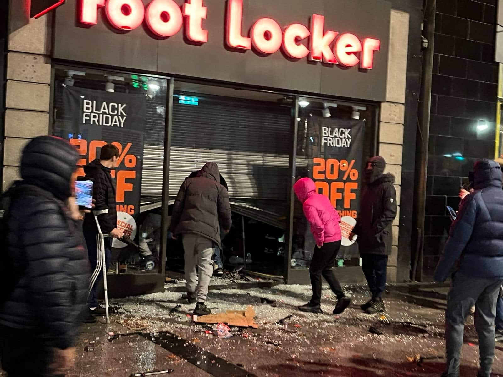 Violent protests in Dublin after children injured in knife attack