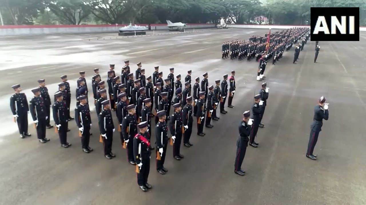 President Droupadi Murmu reviews Passing Out Parade of 145th course of NDA