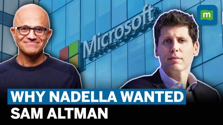 Fired By OpenAI, Hired By Microsoft | Why Sam Altman Is Key For Satya ...