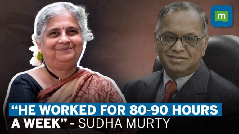 Narayana Murthy worked 80-90 hours a week, says Sudha Murty | Celebs ...