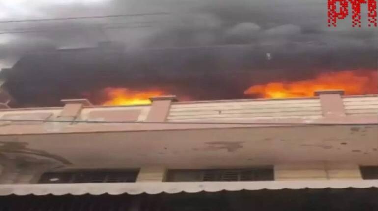 Fire breaks out at factory in Delhi's Bawana industrial area