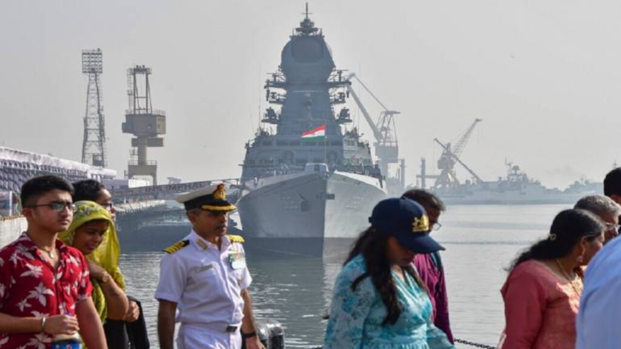 INS Imphal: Indigenously-built stealth guided missile destroyer ...
