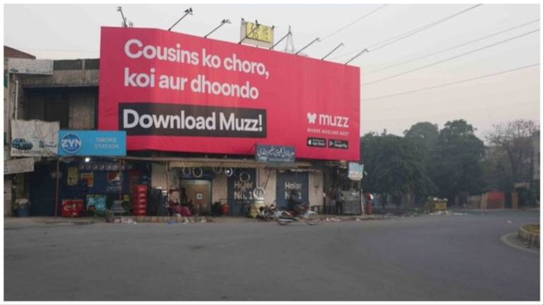 'Leave cousins, find someone else': Pakistani dating app's ad campaign amuses internet