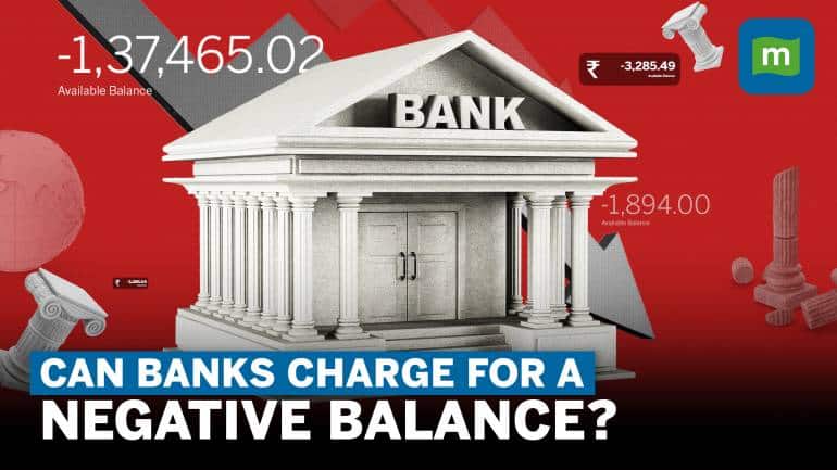 Can a bank account balance be negative if the minimum balance is not ...