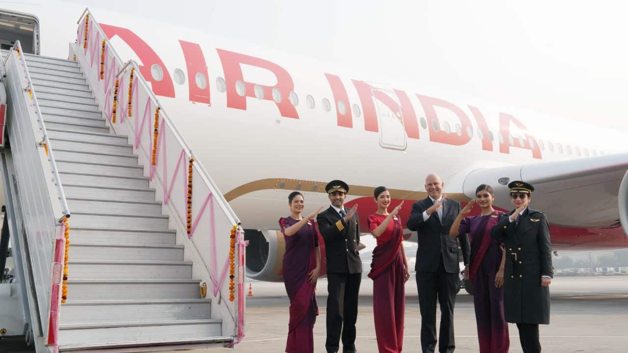 In Pics: Air India welcomes first of 20 Airbus A350-900 aircraft