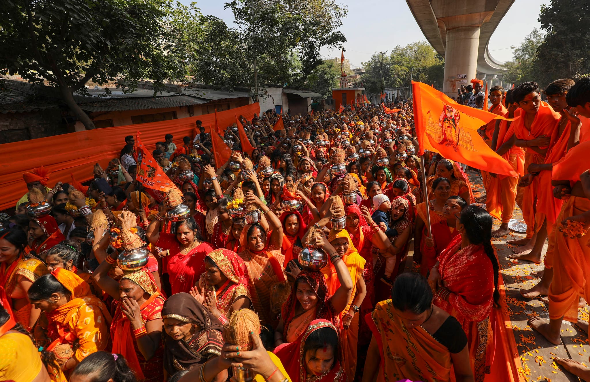 Ram Mandir consecration: Celebrations begin as devotees across India ...