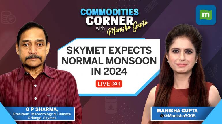 SKYMET predicts India is likely to experience average monsoon conditions in 2024| Commodities corner