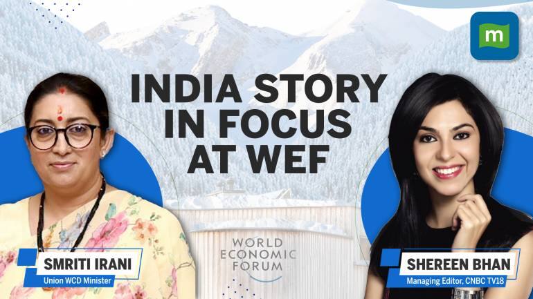 ‘India’s a global hub for tech’ | Smriti Irani on India’s presence at WEF | Davos 2024