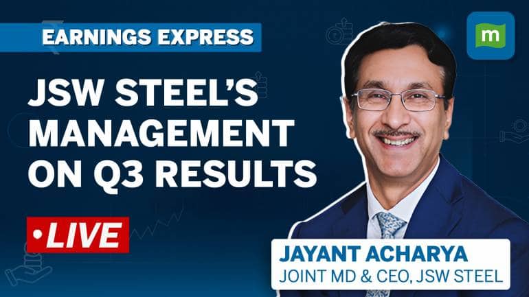 JSW Steel Joint MD & CEO Jayant Acharya on Q3 results, future outlook and acquisition plans