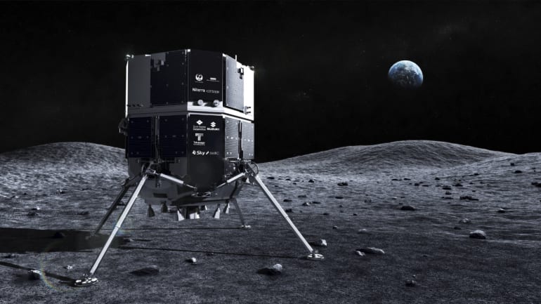 Sideways moon landing cuts mission short, private lunar lander expected ...