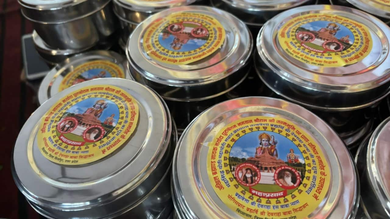 Laddus being prepared across the country ahead of Ayodhya Ram Mandir ...