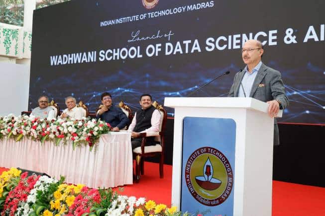 IIT Madras alumnus Sunil Wadhwani gifts Rs 110 crore for Data Science ...