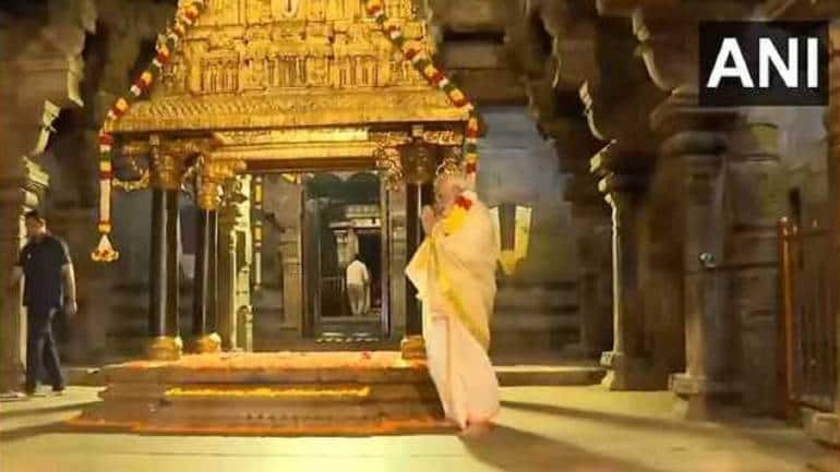 In Pics | PM Modi prays at Sri Ranganathaswamy & Sri Ramanathaswamy ...
