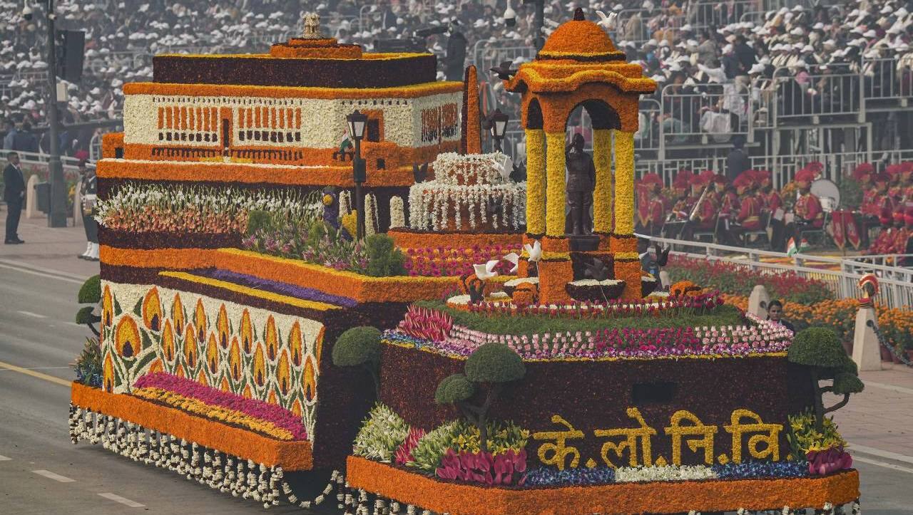 75th Republic Day parade: A look at some of the spectacular tableaux on ...