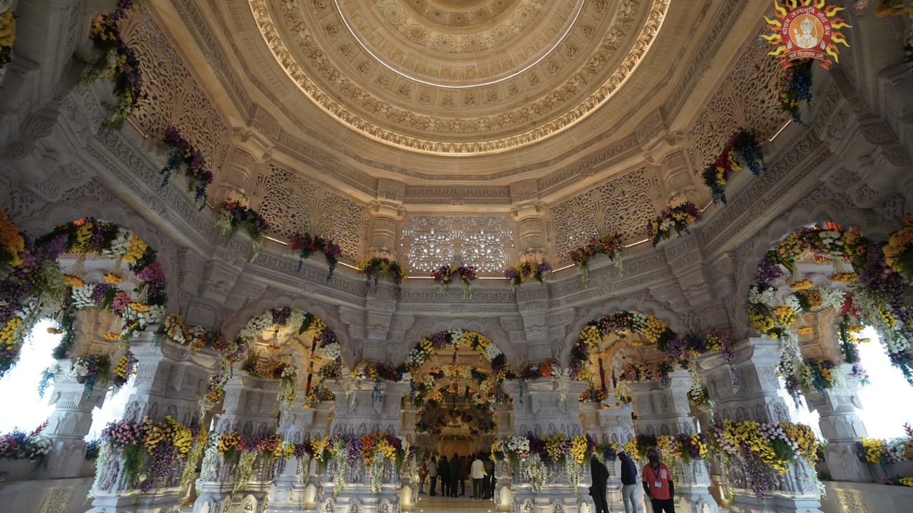 Ram Mandir: A look into the splendour unveiled before the pran ...