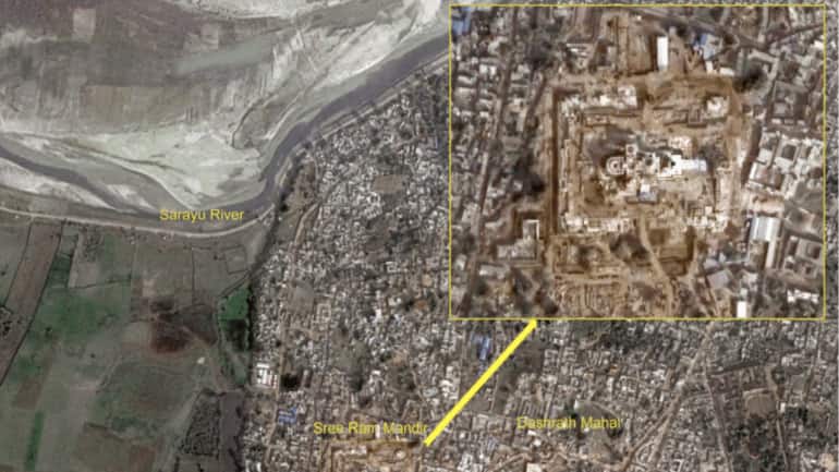 ISRO releases satellite image of Ayodhya Ram Temple