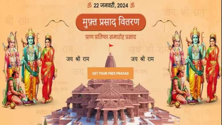 Ram Mandir Prasad at your doorstep: Advance bookings available ...
