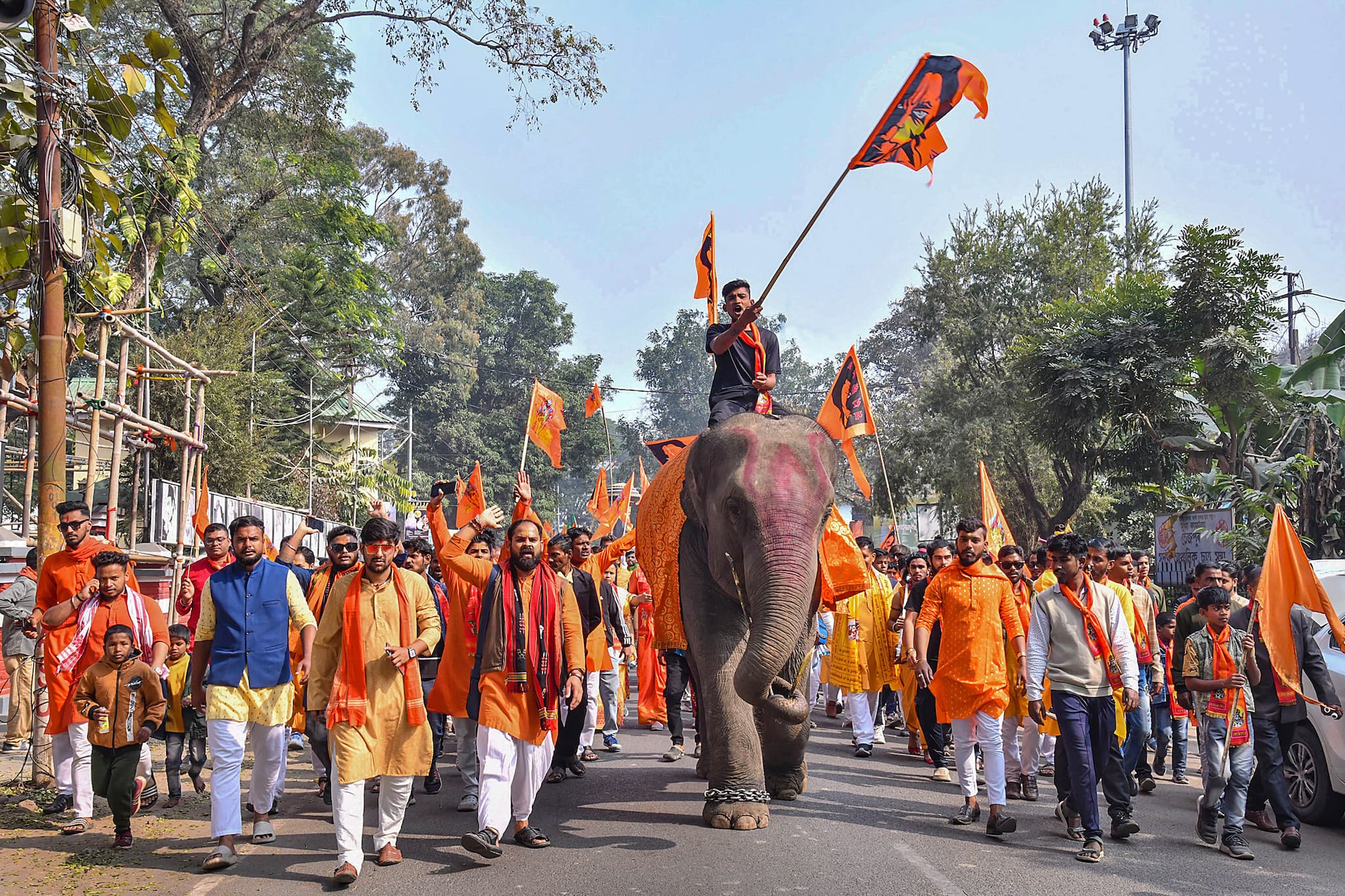 Ram Mandir consecration: Celebrations begin as devotees across India ...