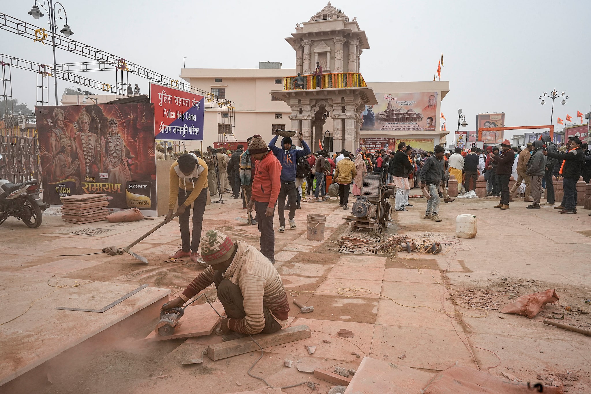 Ayodhya comes alive as Ram Mandir consecration nears