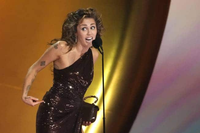 Miley Cyrus wins first-ever Grammy Award; Lainey Wilson, others also in ...