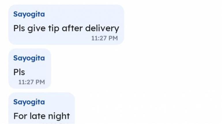 Woman shares screenshot of chat with Zomato delivery agent, gets ... Woman shares screenshot of chat with Zomato delivery agent, gets ...