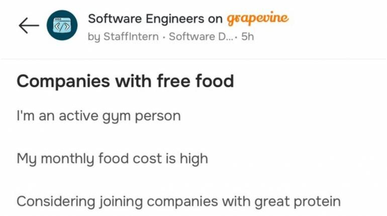 Techie with Rs 43 lakh salary seeks 'companies with great protein food ...
