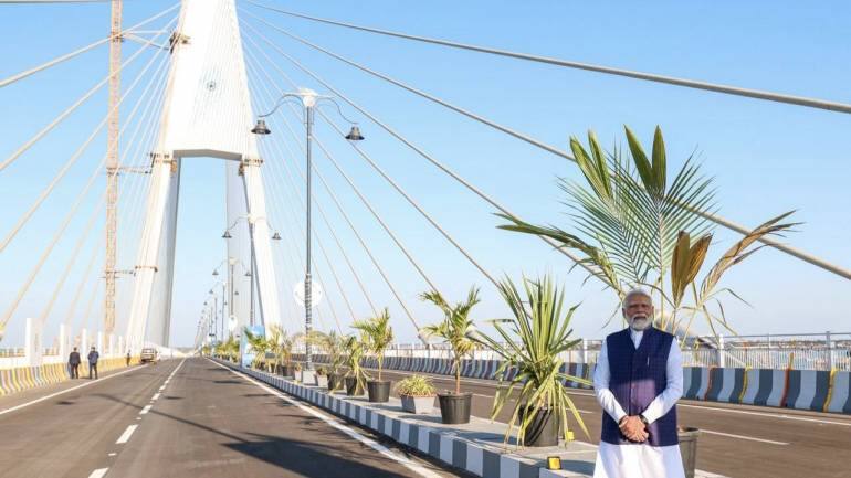PM Modi inaugurates Sudarshan Setu: A glance at the iconic Signature ...