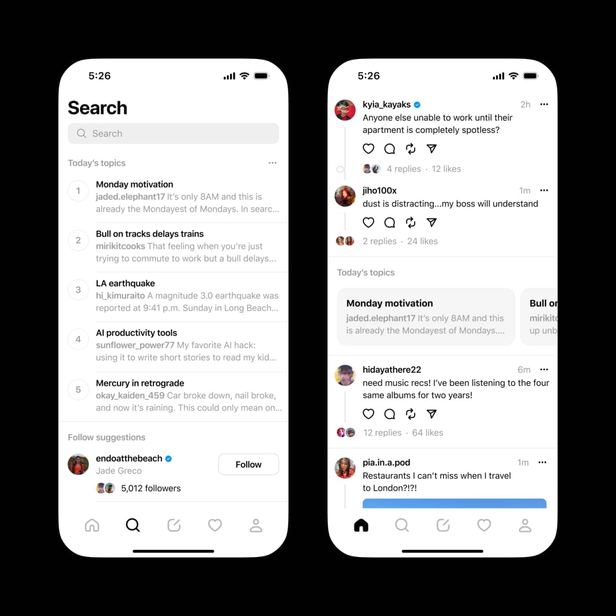 Meta begins testing 'trending topics' feature on Threads