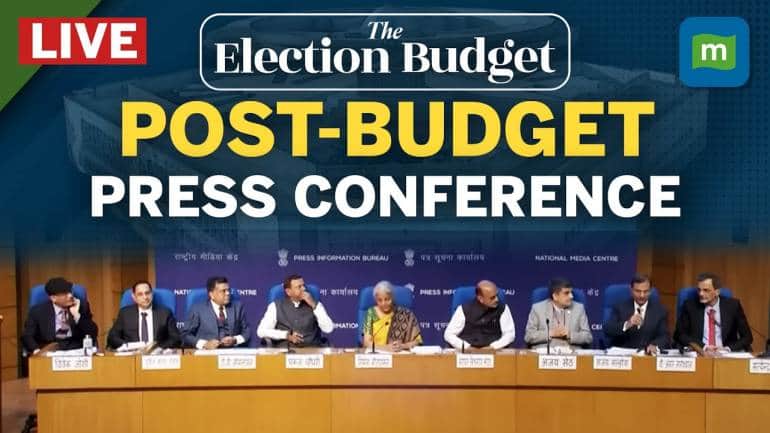 Post-budget press conference with FM Nirmala Sitharaman & team | Union ...