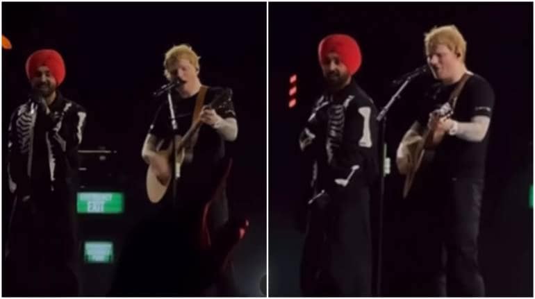 Ed Sheeran Sings In Punjabi For First Time Performs Lover With