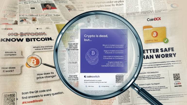 Crypto ads make a comeback amid soaring Bitcoin prices