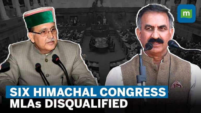 Himachal Speaker Disqualifies Six Cong MLAs | DK Shivakumar & Bhupinder ... Himachal Speaker Disqualifies Six Cong MLAs | DK Shivakumar & Bhupinder ...