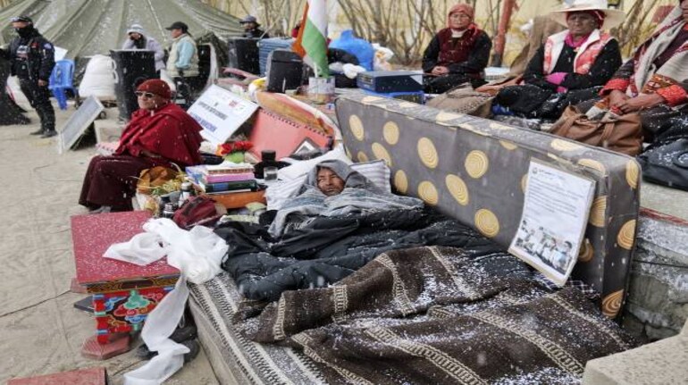 3-day hunger strike demanding statehood for Ladakh begins in Kargil