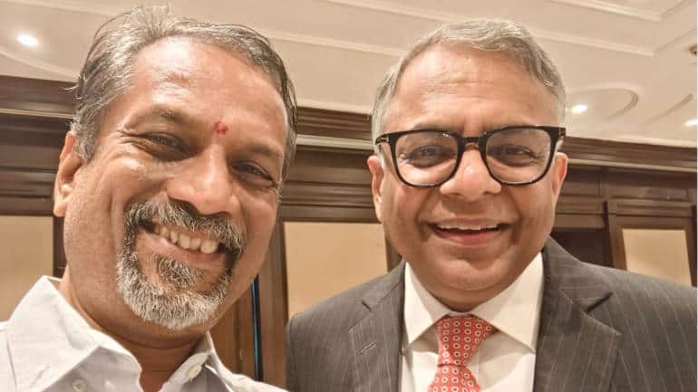 Sridhar Vembu meets N Chandrasekaran: 'He had studied in Tamil medium schools like me'