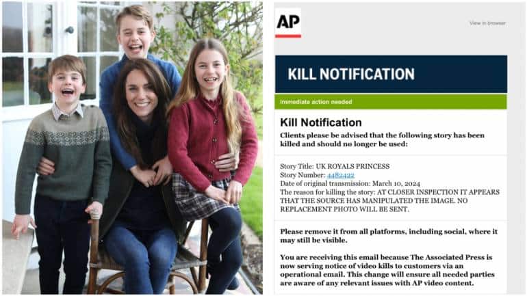 Kensington Palace 'manipulated' Kate Middleton picture, claim global ...