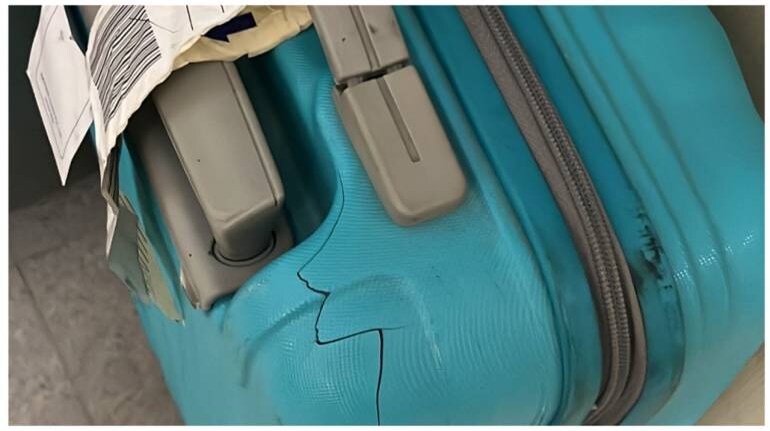 Indigo passenger shares pic of broken luggage: 'Thank you for taking ...