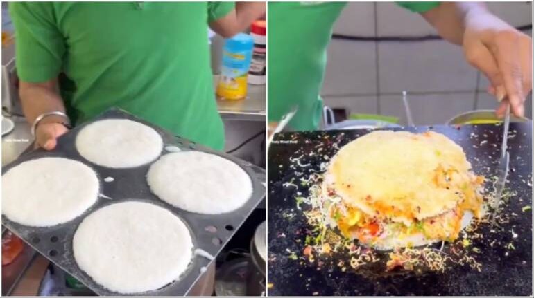 Video of eatery making 'burger idli' goes viral and the internet can't ...