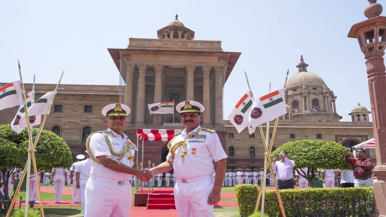Admiral Dinesh Kumar Tripathi takes charge as new Navy chief ...