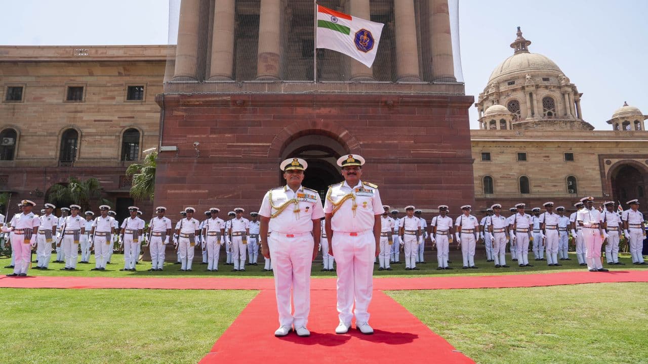 Admiral Dinesh Kumar Tripathi takes charge as new Navy chief ...