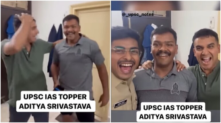 How UPSC topper Aditya Srivastava reacted after finding out his result. Watch