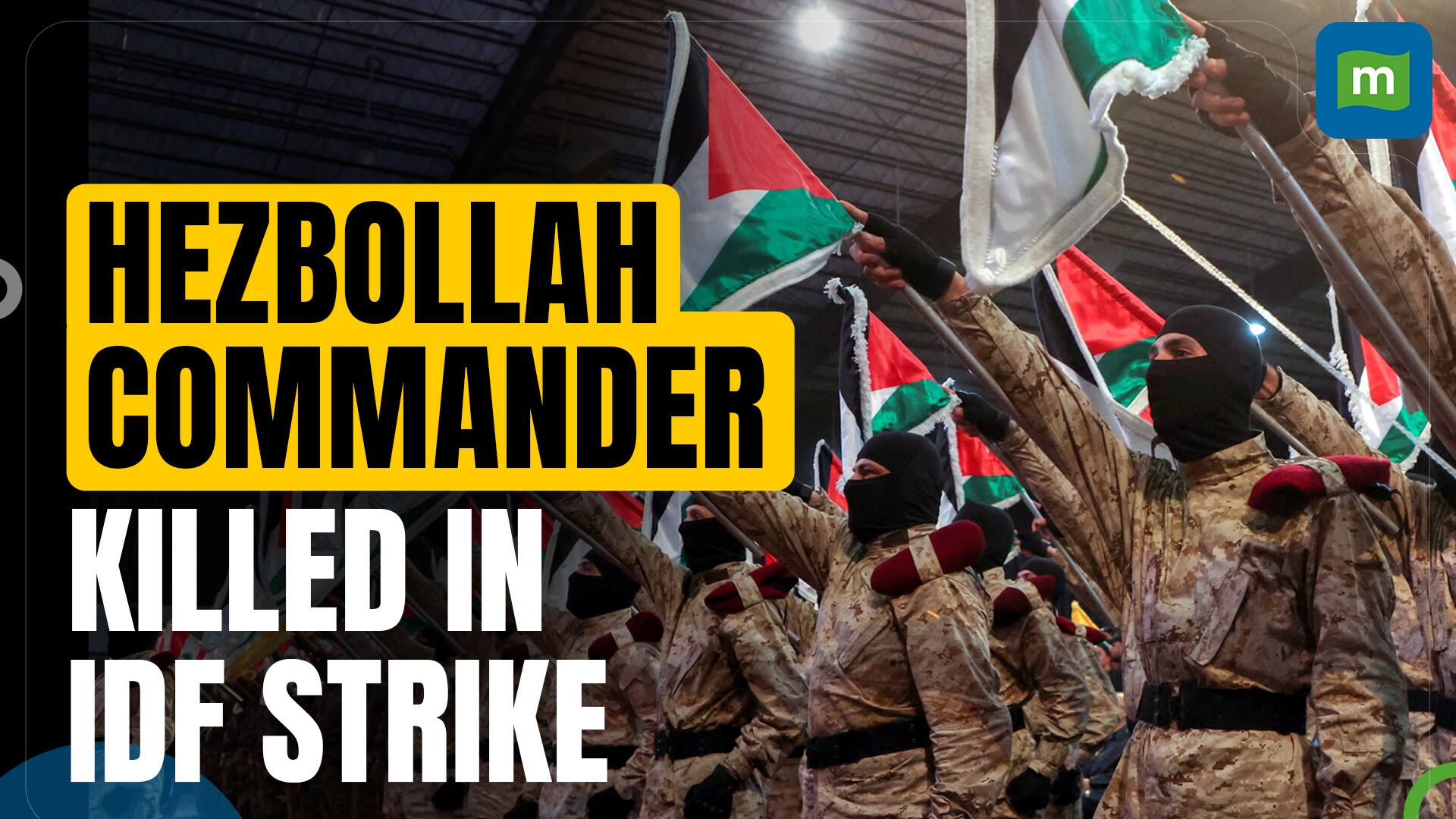 Hezbollah Commander killed in IDF strike as attack drones injure 3 in ...
