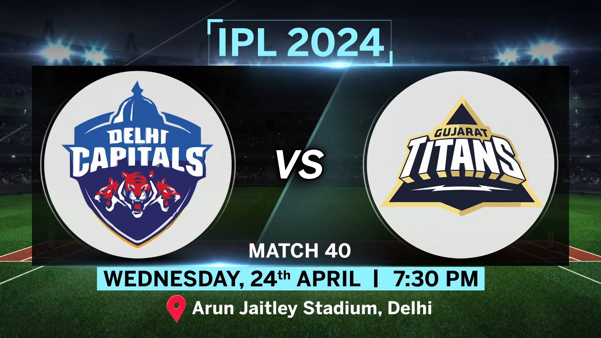 IPL Today Match: DC v GT Toss, Pitch Report, Head to Head stats ...