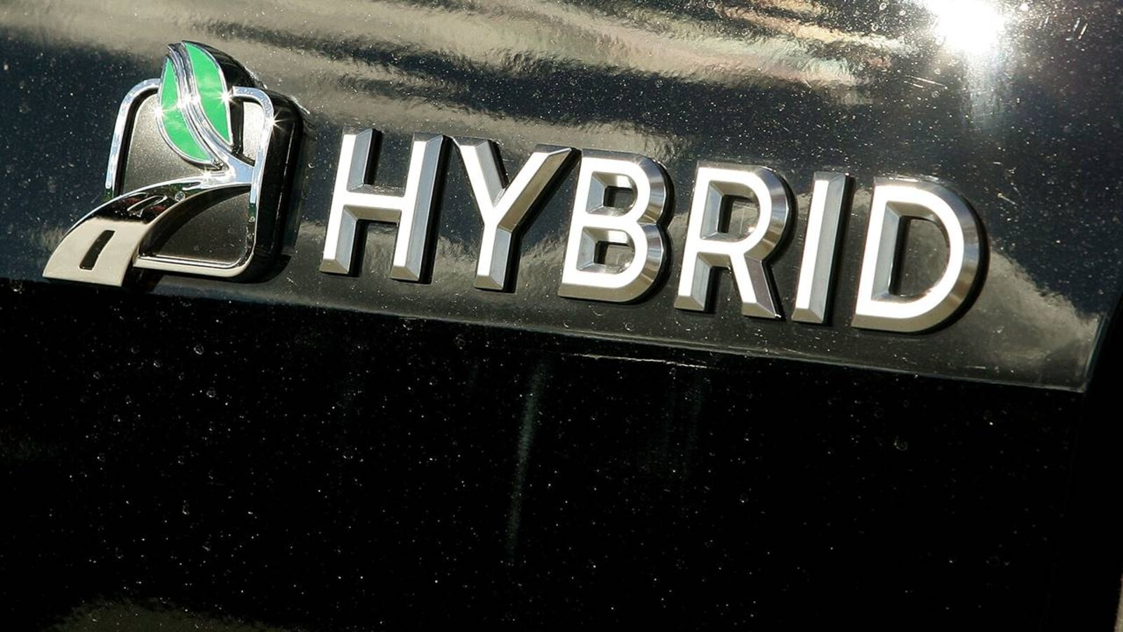 Hybrid Car Logo