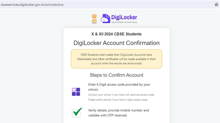 Cbse Result 2024 Digilocker Access Codes Released For Cbse 10th 12th