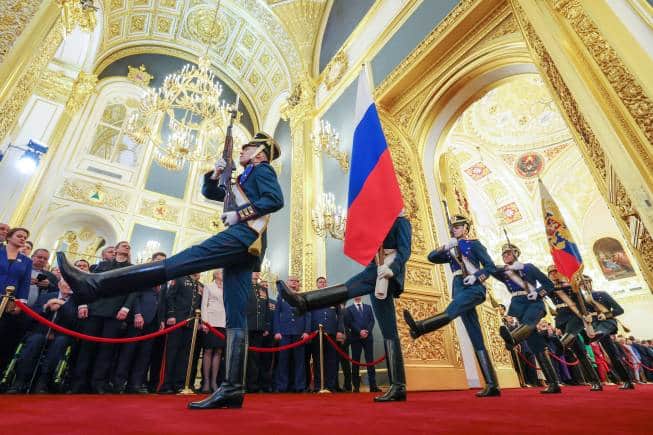 Russian President Vladimir Putin takes oath for 5th term. Pics here