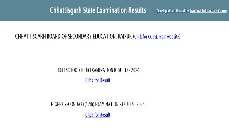 CG Board Result 2024 Highlights: Chhattisgarh CGBSE 10th, 12th Results ... CG Board Result 2024 Highlights: Chhattisgarh CGBSE 10th, 12th Results ...