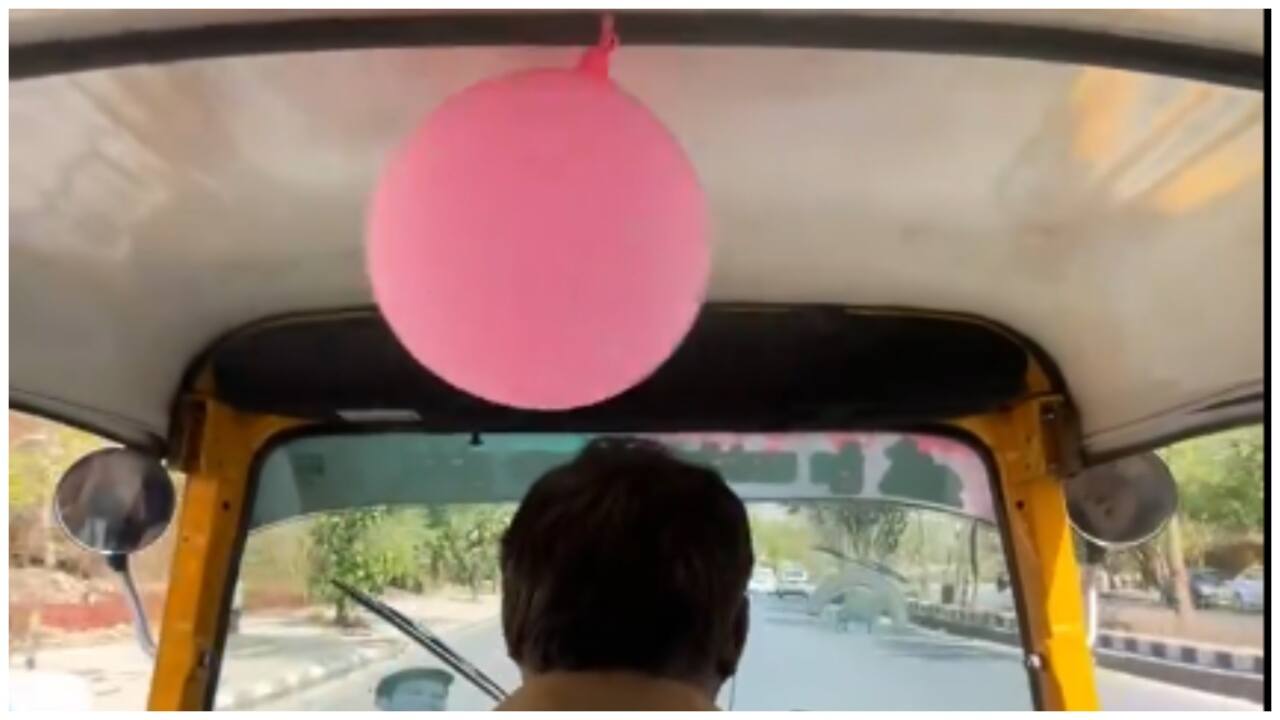 Bengaluru autodriver adorns vehicle with balloon to celebrate daughter ...