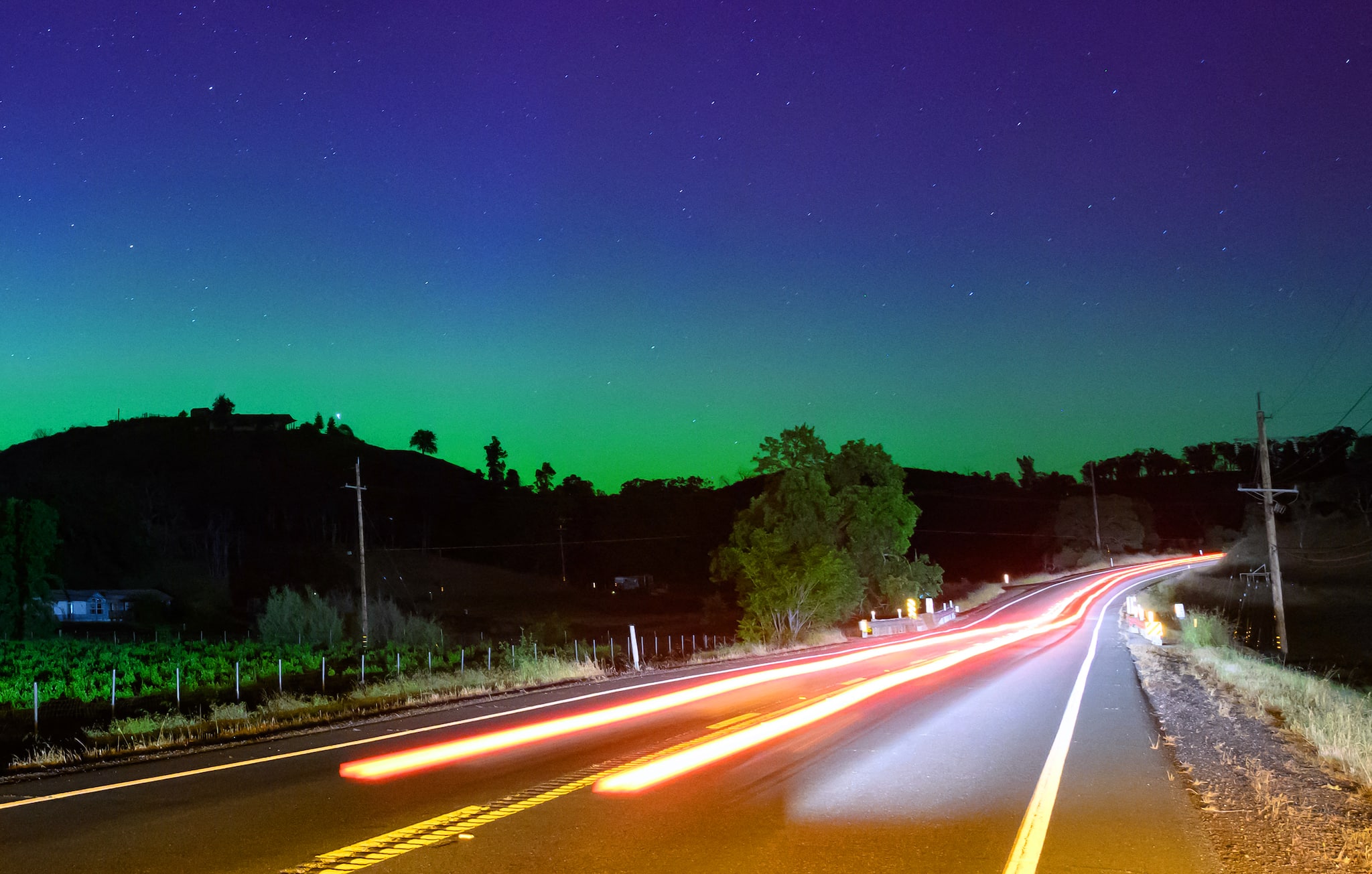 Rare solar storm lights up skies from Tasmania to Britain | See pics of ...