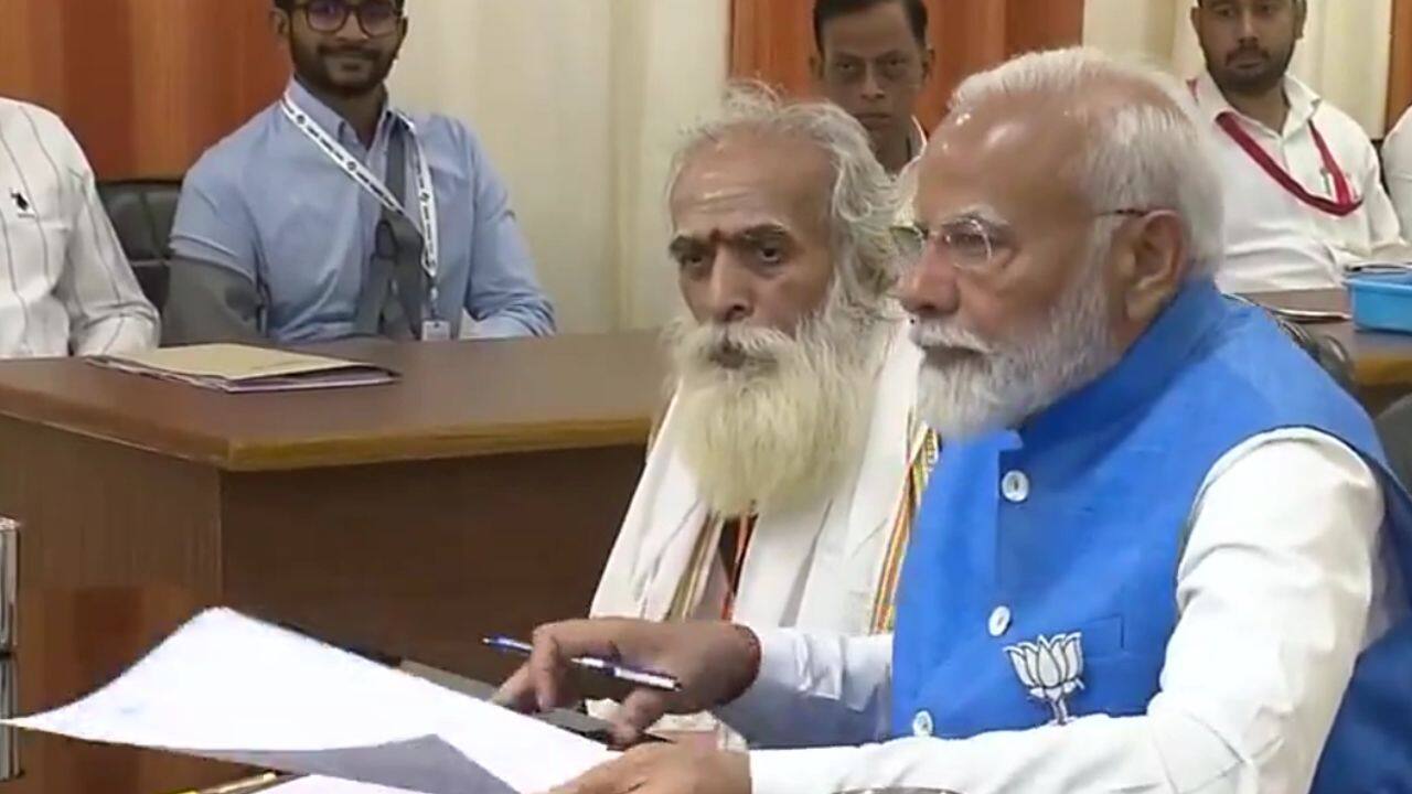 PM Modi files nomination from Varanasi after offering prayers at holy ghat